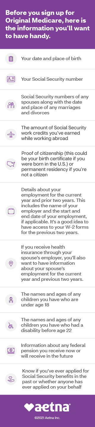 Enrollment Checklist: What You Need to Apply | Aetna Medicare